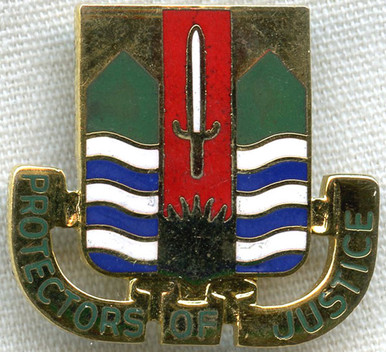 1960s US Army 437th Military Police Battalion (MP Bn) DI