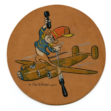 Beautiful WWII Disney Designed 831st Bomb Squadron 485th Bomb Group ...