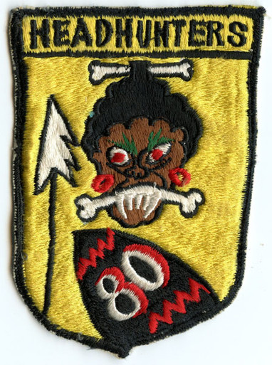 Great 1964 Japanese-Made USAF 80th Tactical Fighter Squadron "Head ...
