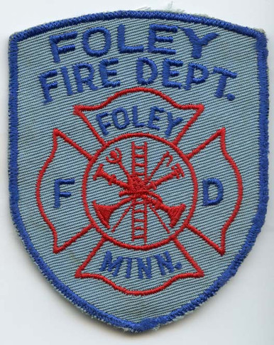 1970s Foley, Minnesota Fire Department Patch