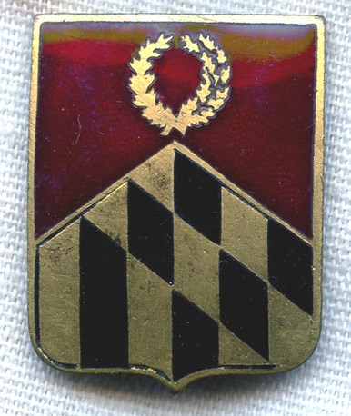 1940s US Army 110th Field Artillery Regiment DI