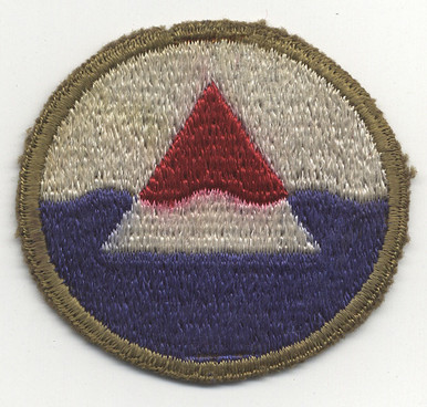 WW II English Made Iceland Base Command Shoulder Patch