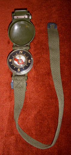 Mint in Box Korean War US Military Wrist Compass Model 1949 by Superior ...