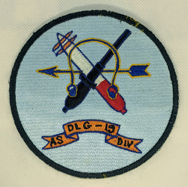 1970's USS Dale DL6-19 Anti - Submarine Division Japanese Made Jacket Patch
