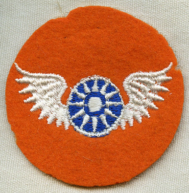 WWII Chinese Aviation Cadet US-Made Sleeve Patch as worn During Pilot ...
