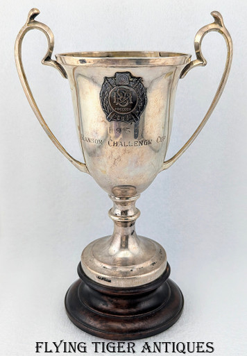 Beautiful 1931 USMC China Marine Ransom Challenge Cup Silver Shooting ...