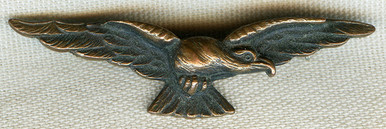 Cool WWII RAAF Eagle Modified for Cap or Sweetheart Wear - Flying Tiger ...