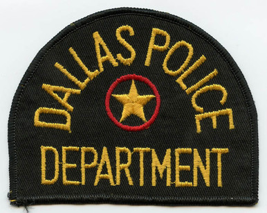1980s Dallas (Texas) Police Department Patch - Flying Tiger Antiques ...