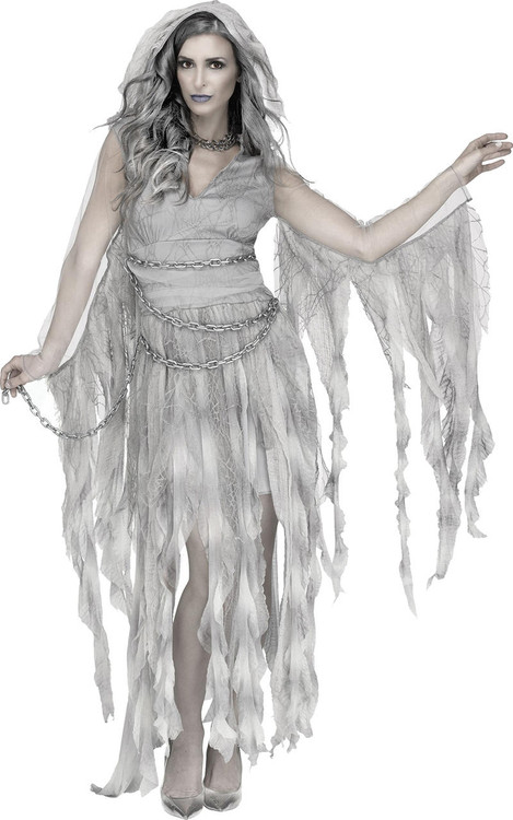 Fun World Women's Enchanted Ghost Costume at Online