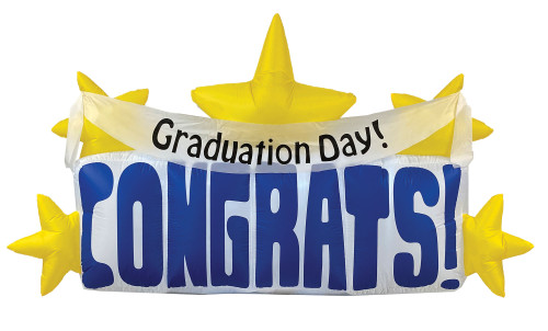 Decor - Congrats Graduation Inflatable 4ft