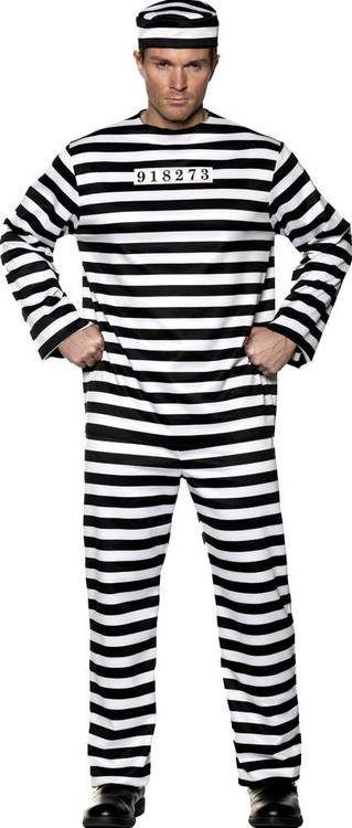 Adult Costumes - Adult Male Convict