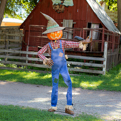 6 ft. Animated Whimsical Scarecrow - City Costume Wigs
