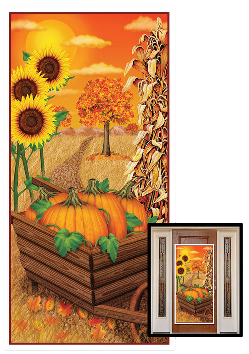 Beistle Fall Door Cover 30" X 5' On Sale!