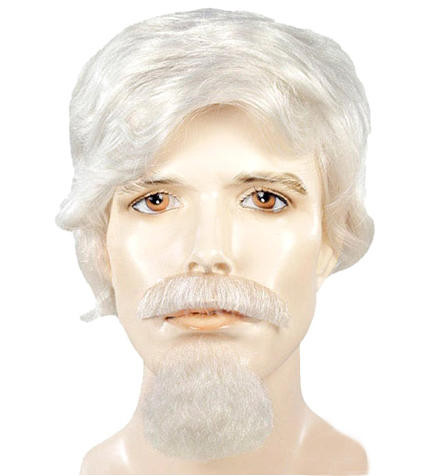 Colonel Sanders Wig, Mustache, and Goatee Set - City Costume Wigs