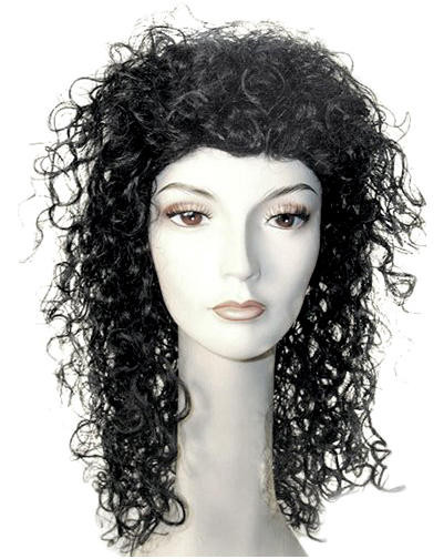 Curly Black Cher Wig - City Costume Wigs