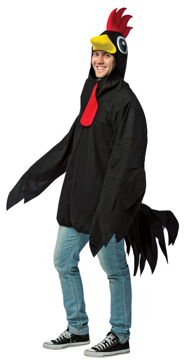 Rasta Imposta Black Rooster Costume On Sale!