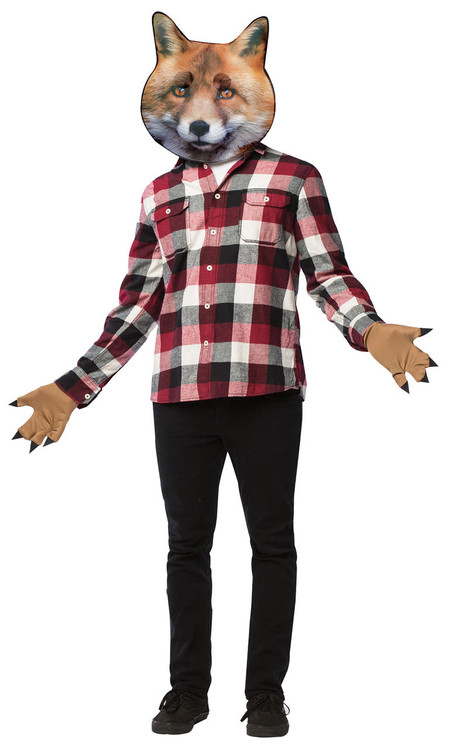 Rasta Imposta Fox Head with Paws On Sale!