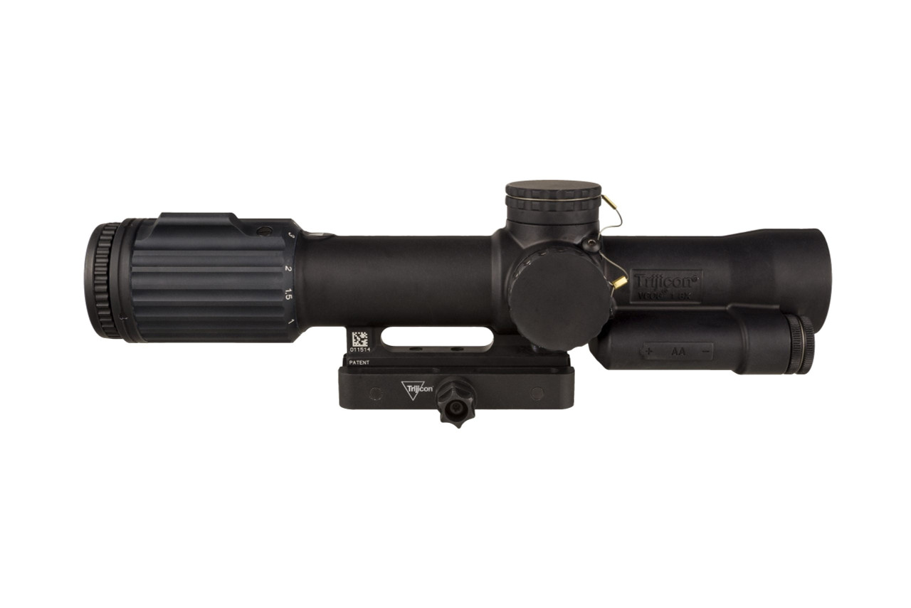 Trijicon VCOG Rifle Scope 1-8x28mm Red MOA Crosshair/Dot Reticle at ...