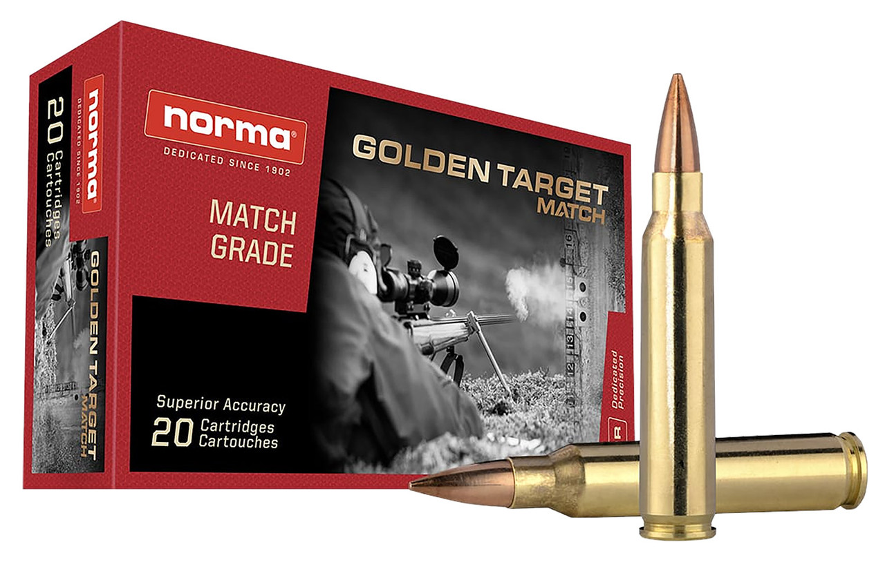 NORMA GOLDEN TARGET .223 Remington 77GR BTHP at Fast Ammo