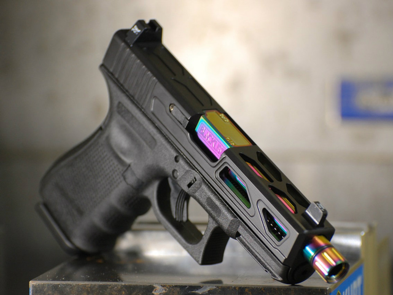 Customize Your Slide - Customization for Glock Models - Cuts for Glock 19/23/32/19X/45 - Maple ...