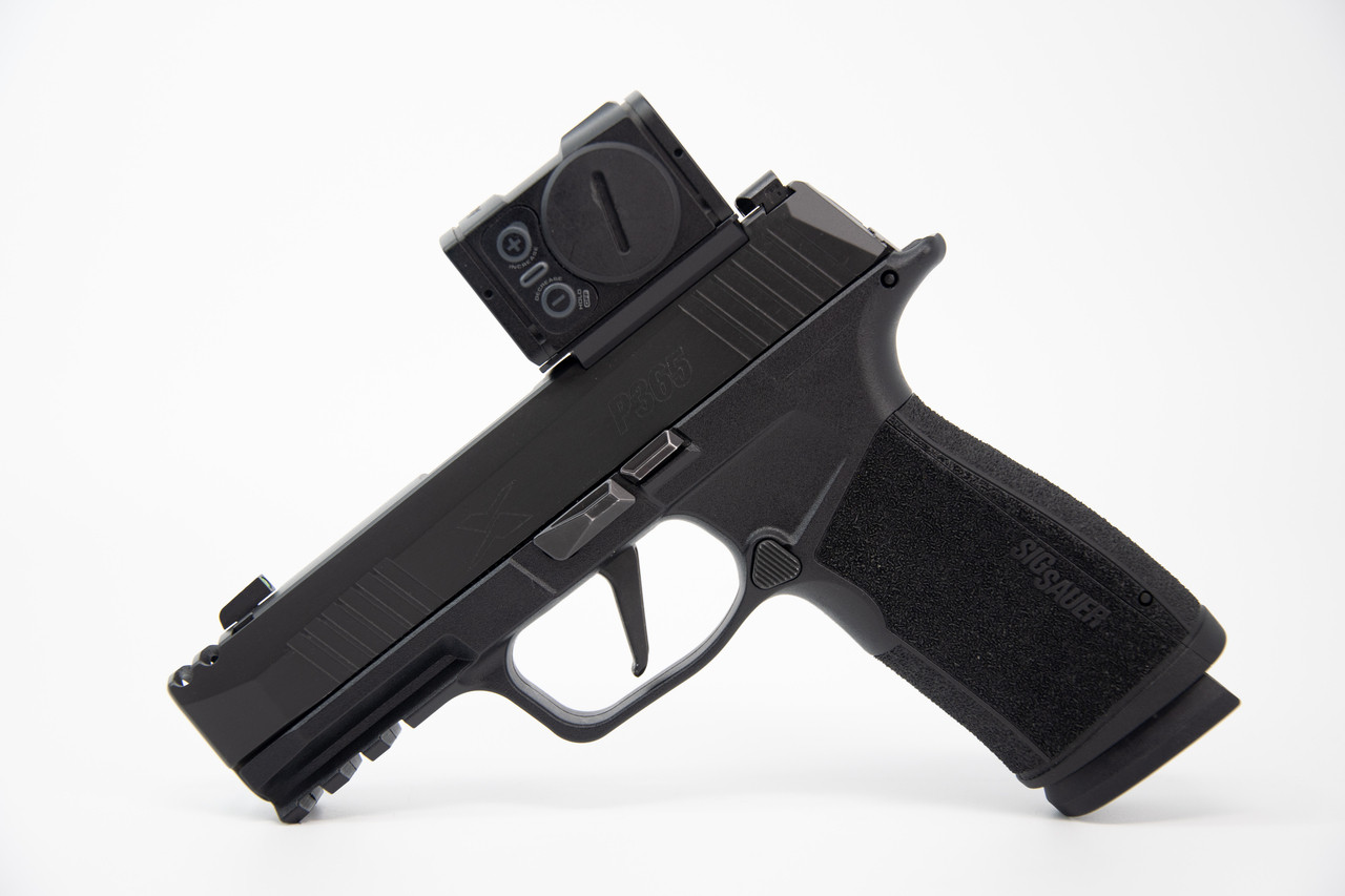 Optic Adapter Plate (Black) - Sig P365X/XL/XMacro to Aimpoint Acro ...