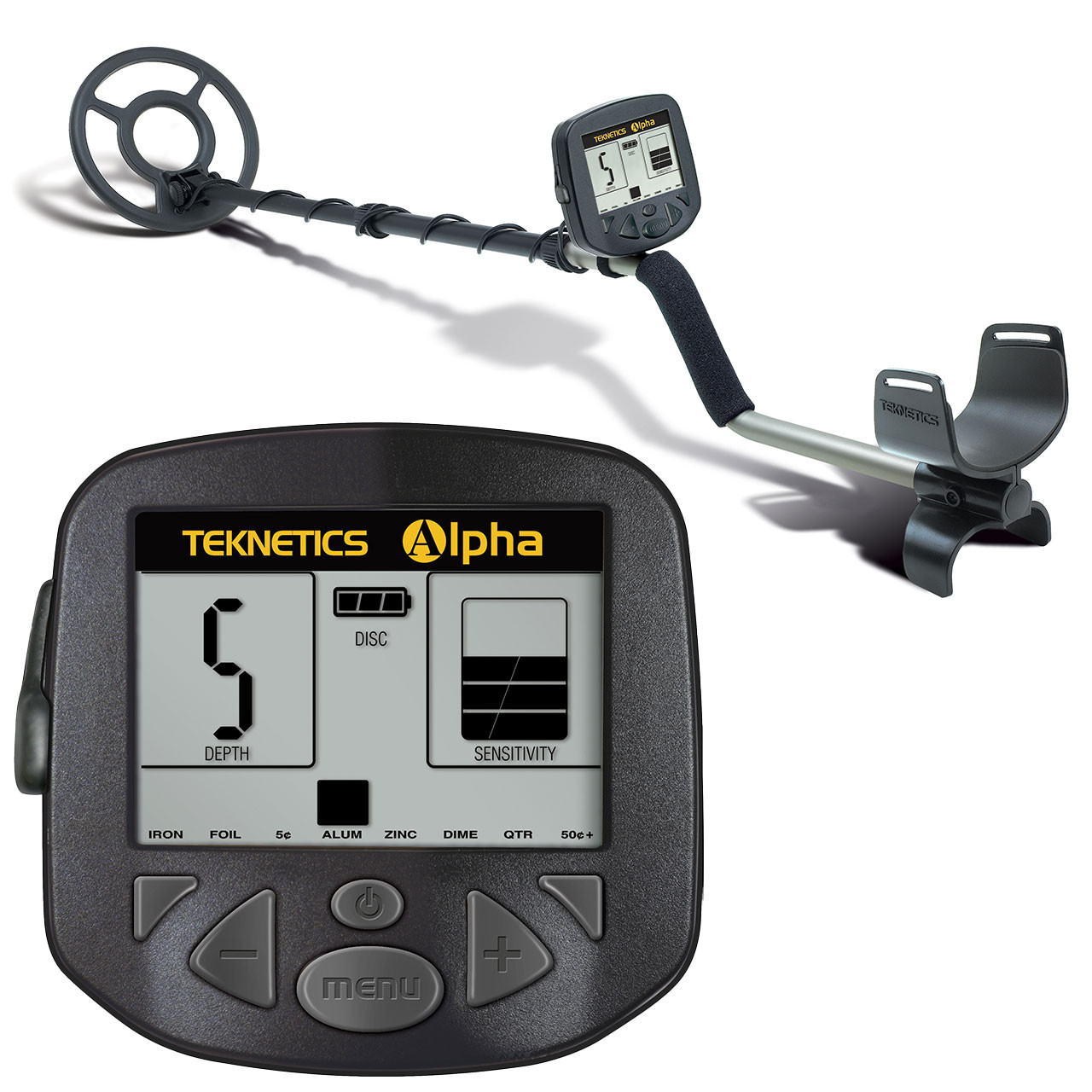 Teknetics Omega 8500 Metal Detector by Kellyco Detectors