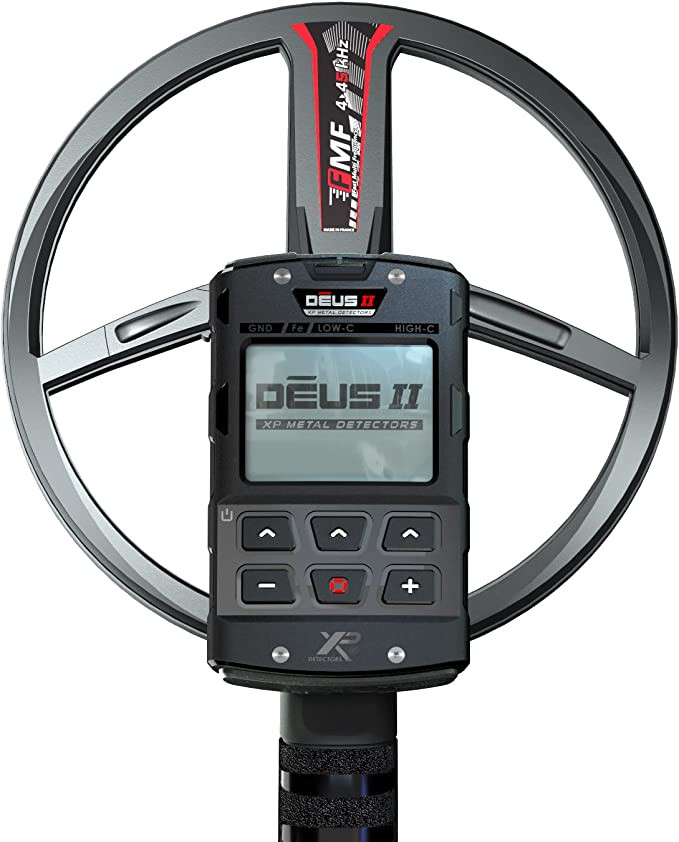 XP Metal Detector Deus II RC with 3428 FMF Coil 13"x11"