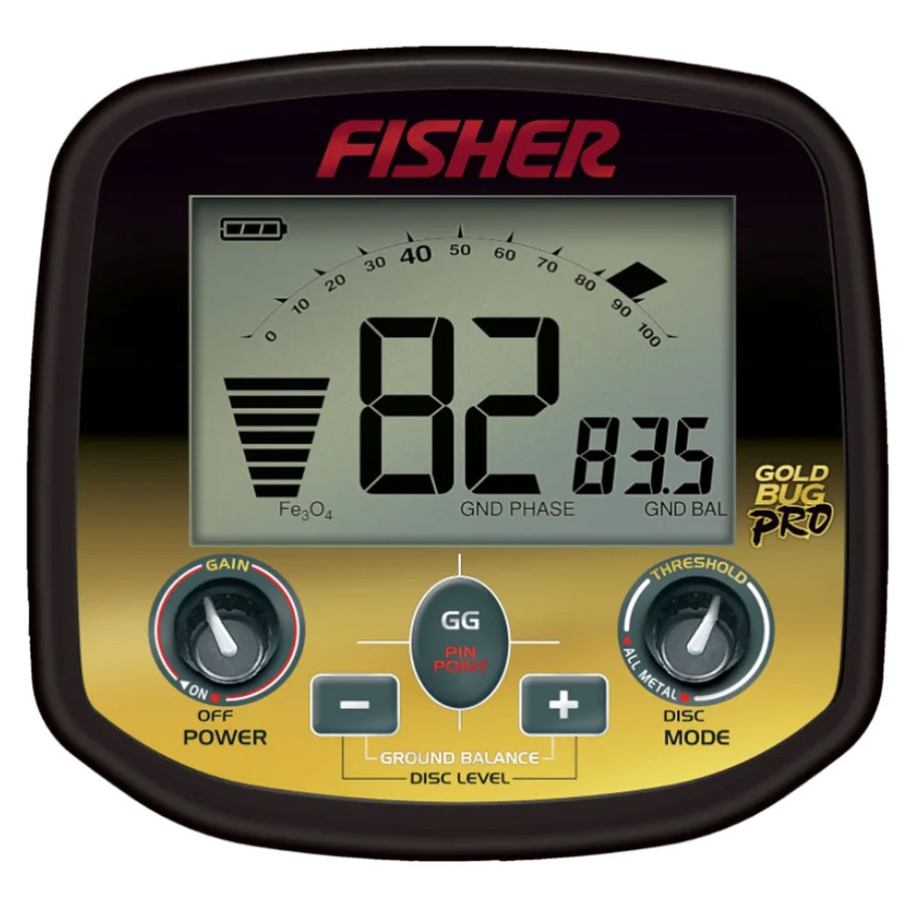 Fisher Goldbug Pro Metal Detector with 11" Coil (GOLDBUG-DP)