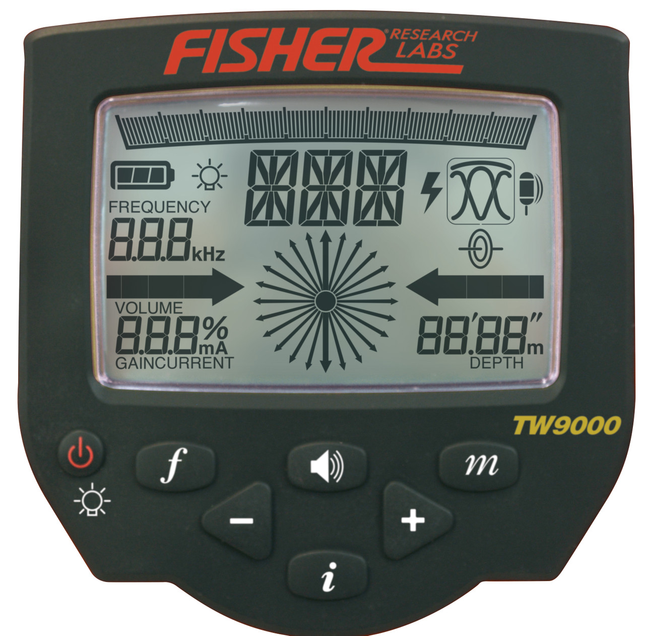 Fisher TW9000 Multi-Frequency Digital Line Tracer