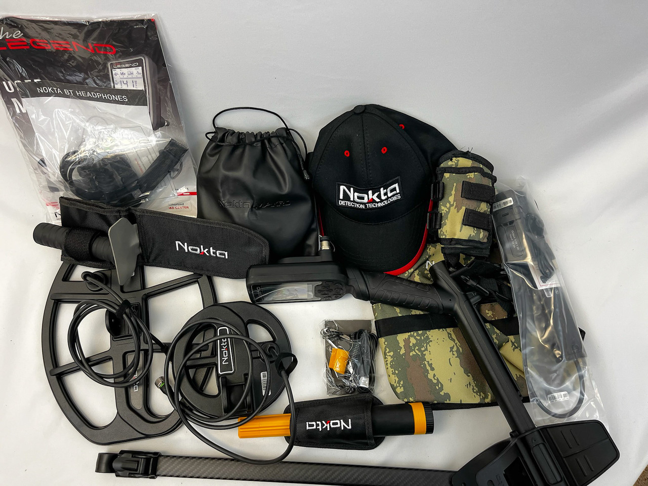 OPEN BOX Nokta Legend Pro Pack Metal Detector with Accessories