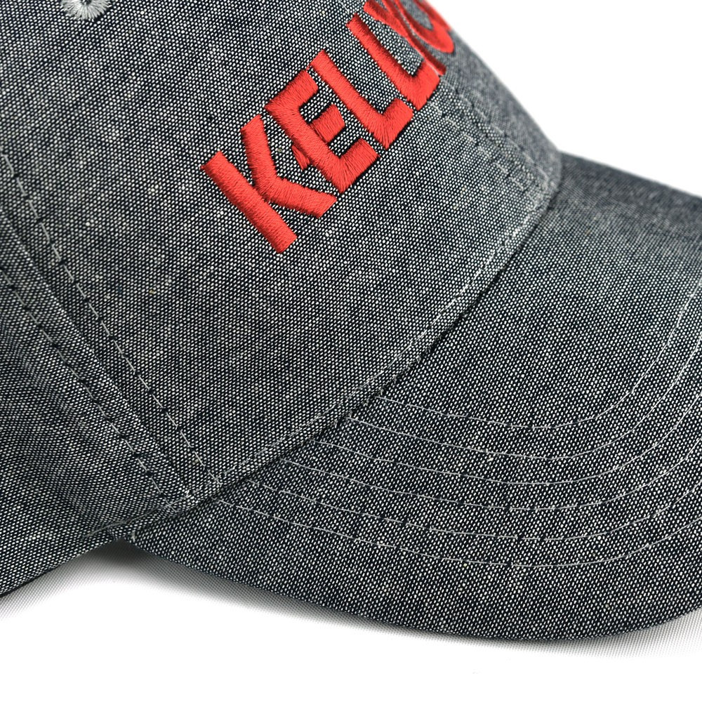 Kellyco Vintage Hat (Red on Gray) - Kellyco Metal Detectors