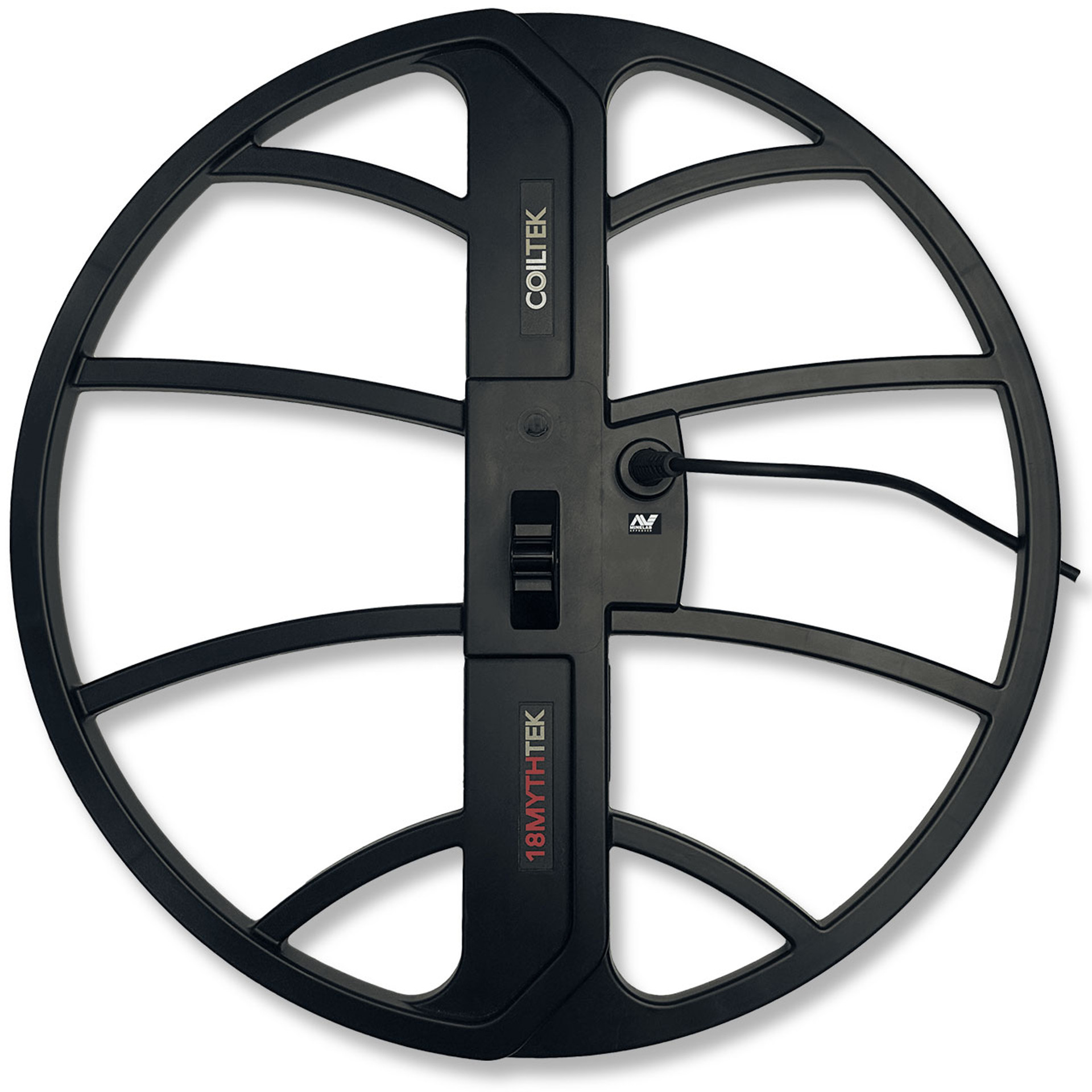 Minelab M8 Coil with Skidplate 8"x5.5" Elliptical Double-D for Manticore