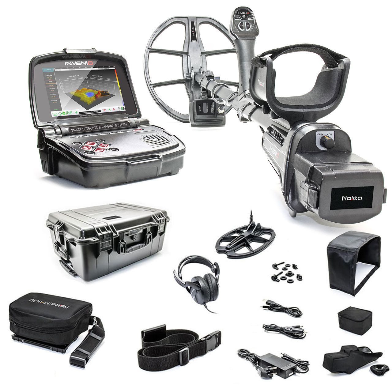 Nokta INVENIO Pro Pack Metal Detector with 3D Imaging