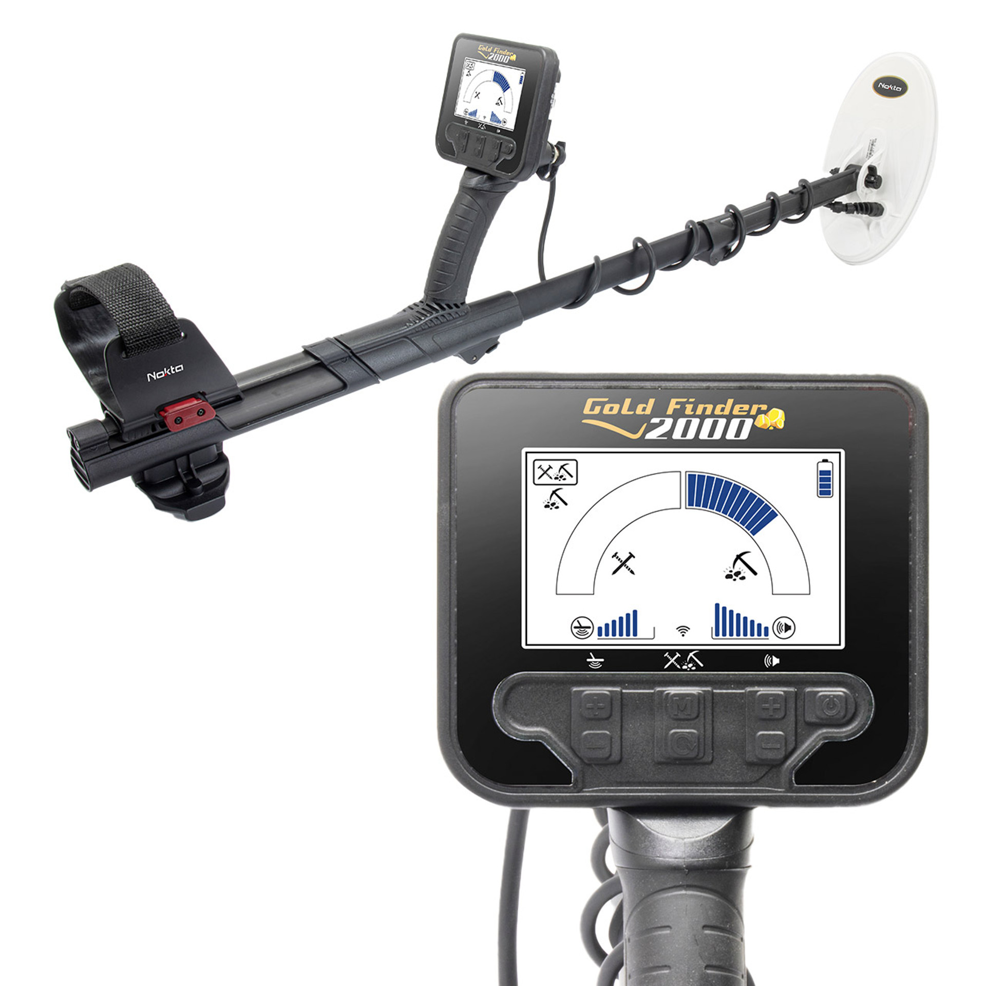 Nokta Gold Finder 2000 Metal Detector by Kellyco Detectors