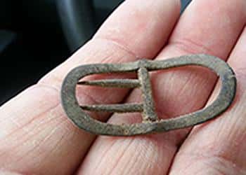 Colonial Buckle - Kellyco Metal Detectors