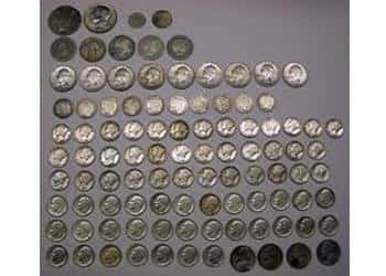 100 Silver Coins So Far This Year - Kellyco Metal Detectors