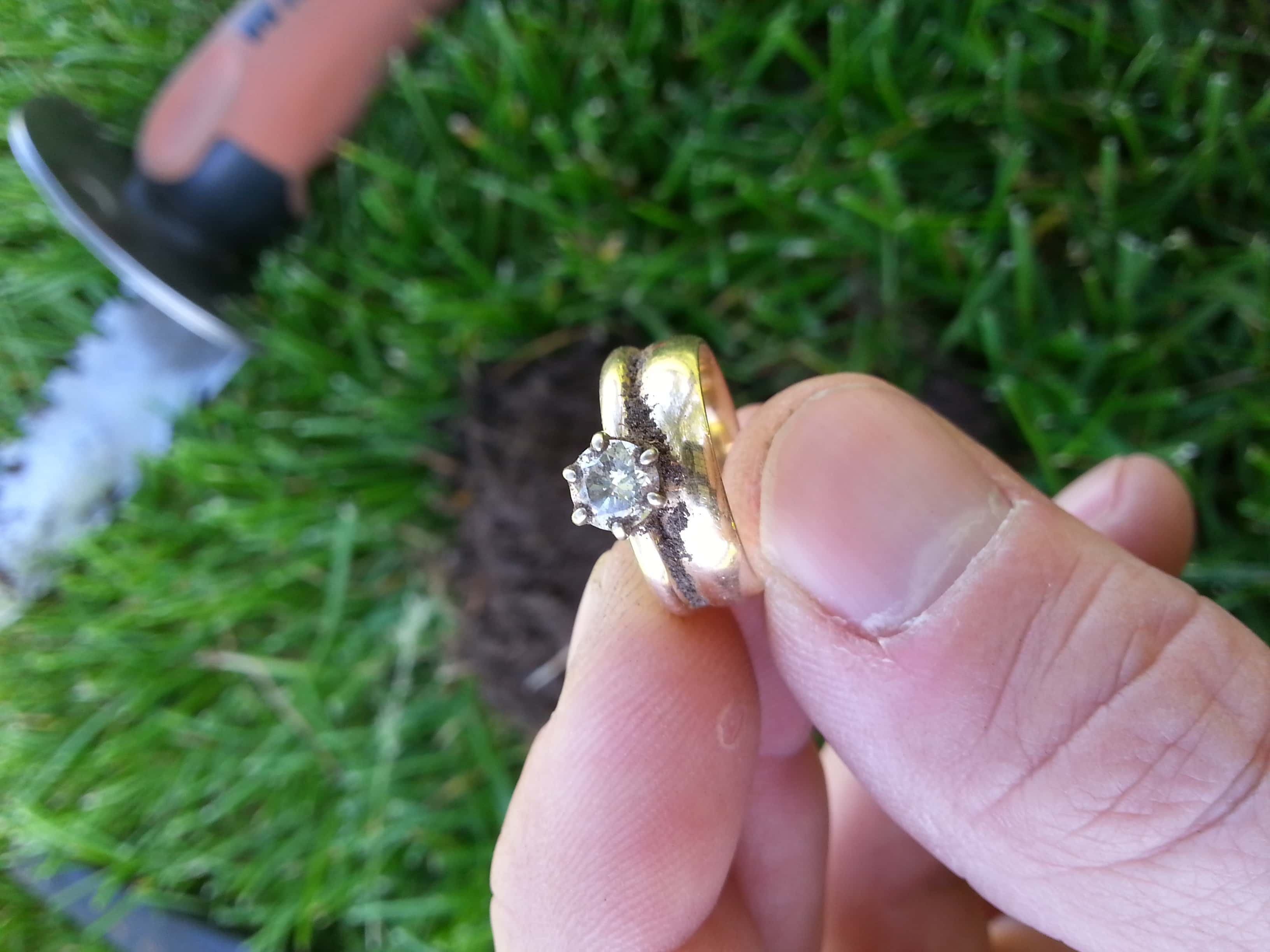 Gold and Diamond Ring Metal Detector Find - Kellyco Metal Detectors
