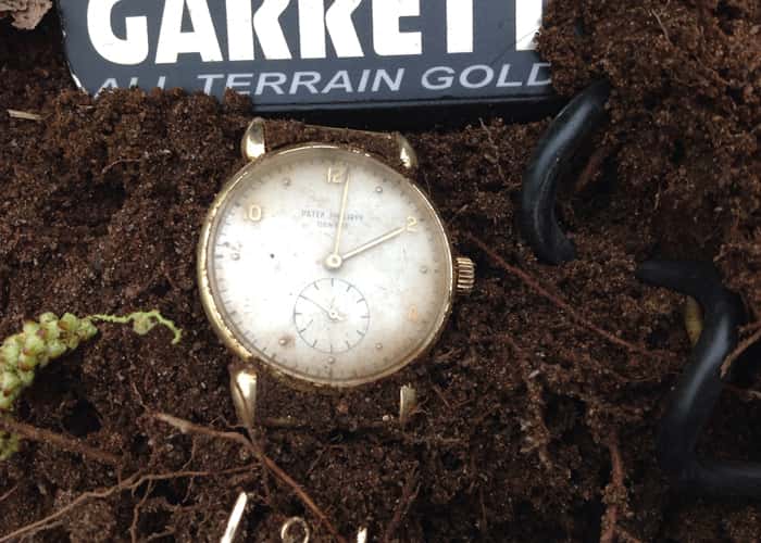 Gold Watch Metal Detecting Find - Kellyco Metal Detectors