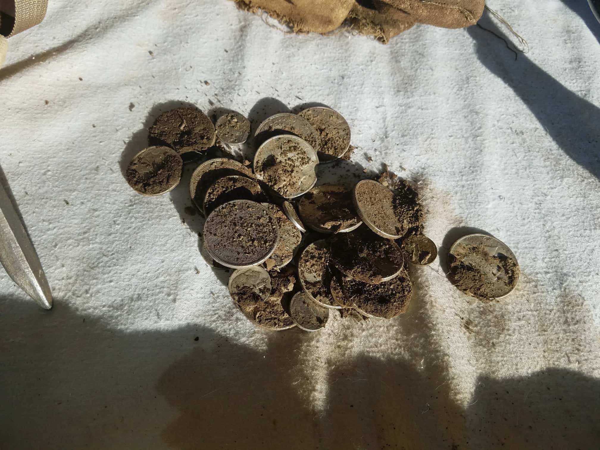 Old Homestead Coin Cache Metal Detecting Find - Kellyco Metal Detectors