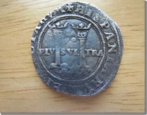 A Carlos and Juana Spanish 2 Reale Coin - Kellyco Metal Detectors