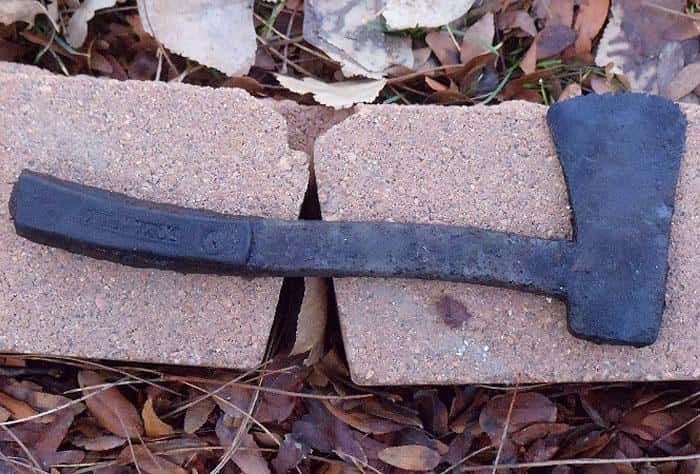 Found Rare Vintage Tomahawk Hatchet - Kellyco Metal Detectors