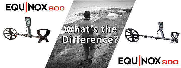 Minelab Equinox 600, 700, 800, and 900 Comparison - Kellyco Metal Detectors