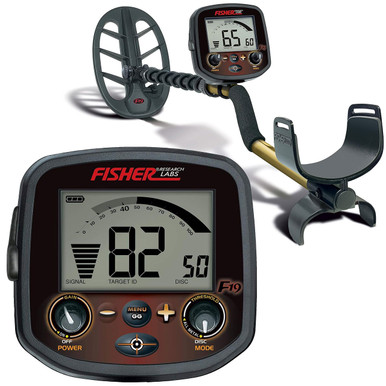 Fisher F19 Metal Detector with 11" DD Coil