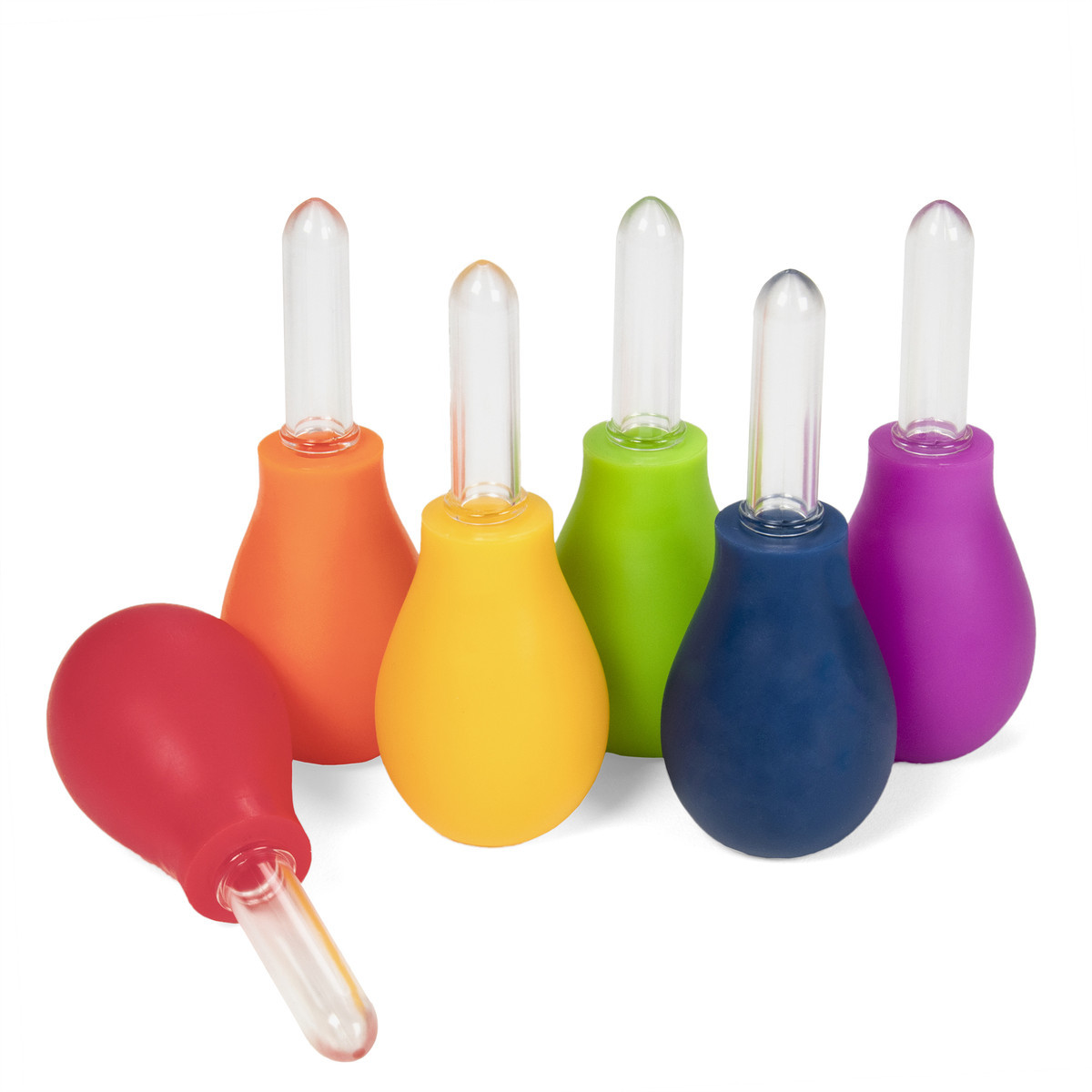 Jumbo Rainbow Eye Dropper, 6-Pack - All Things New