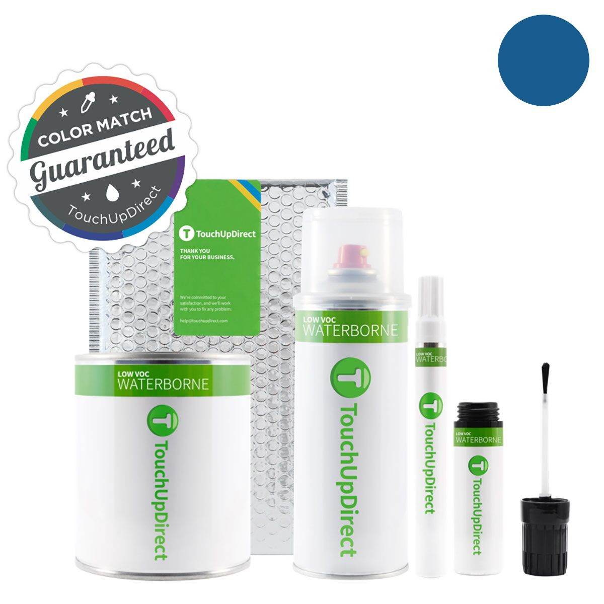 Mitsubishi Electric Blue Pearl PB5 Touch Up Paint