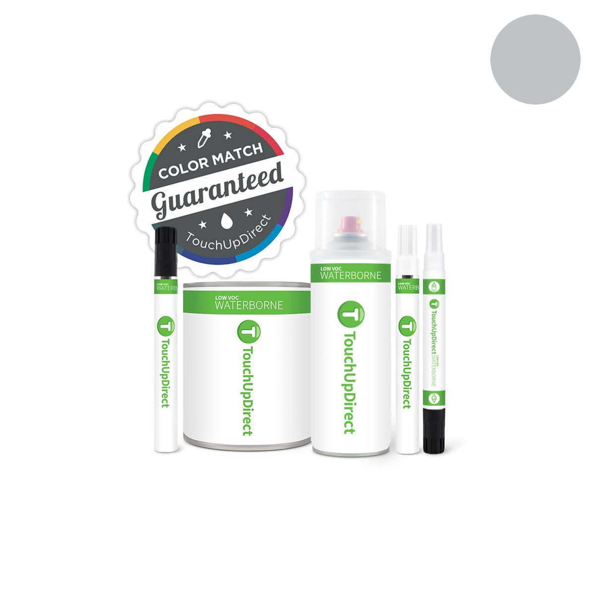 Toyota Silver Sky Metallic 1D6 Touch Up Paint
