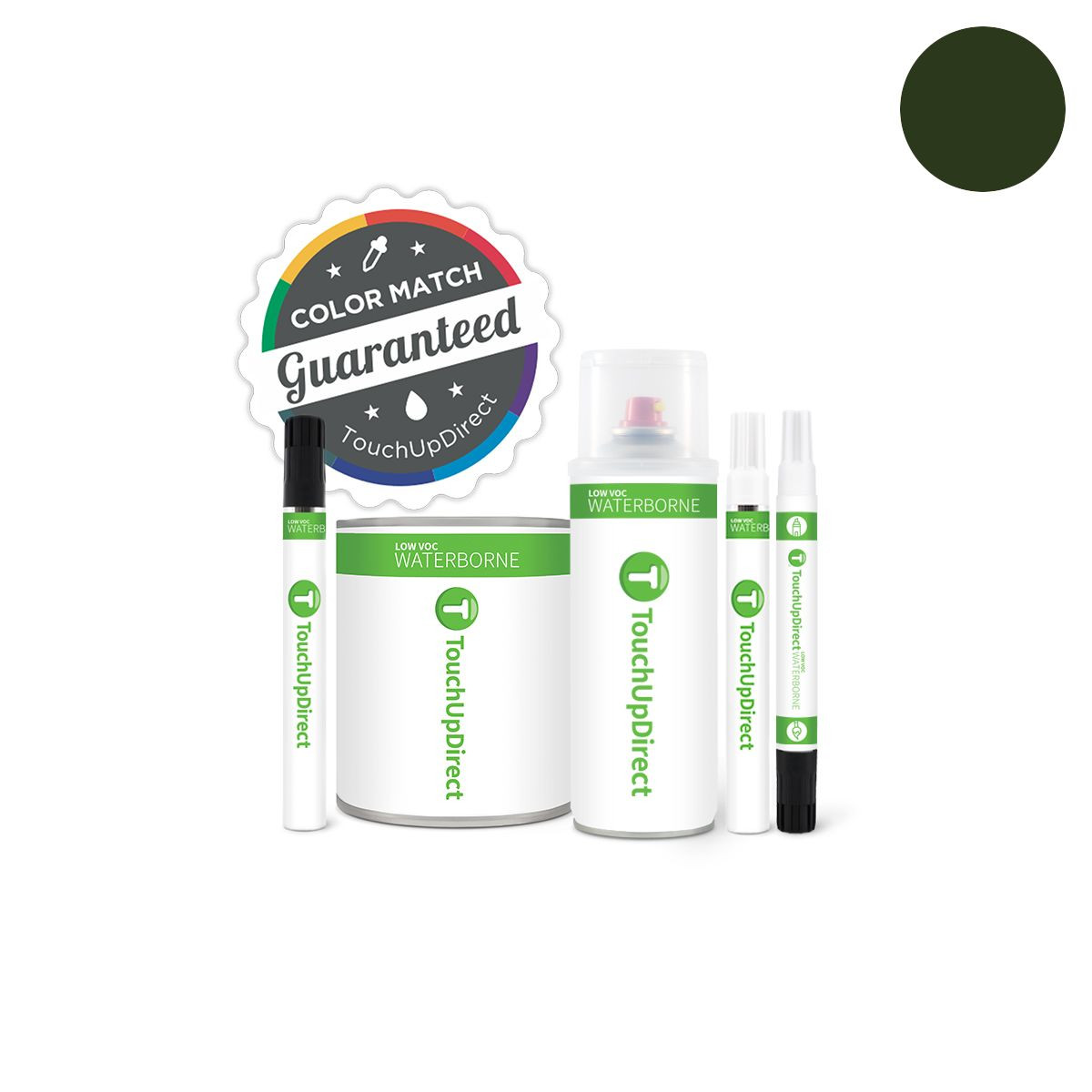 BMW San Remo Green Metallic C4E Touch Up Paint