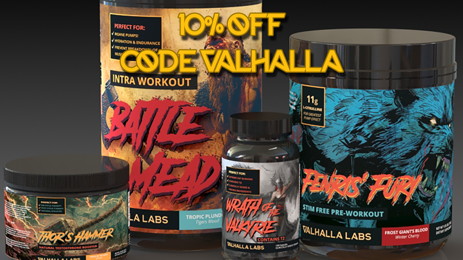 Valhalla Labs - Premium Supplements