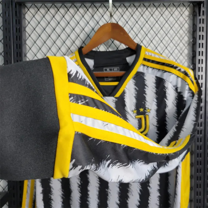Juventus Home Kit Long Sleeve 2023/24