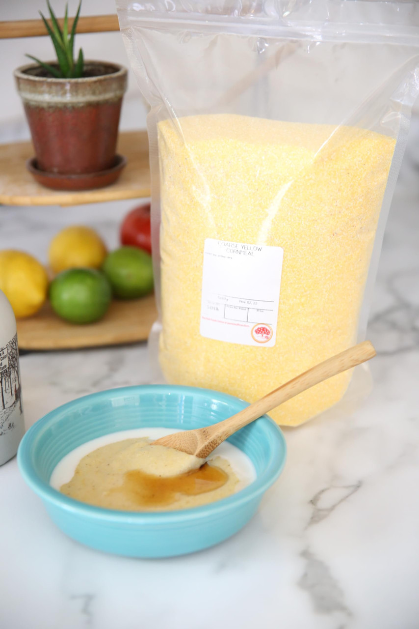Coarse-Ground Yellow Corn Meal | Kauffman Orchards